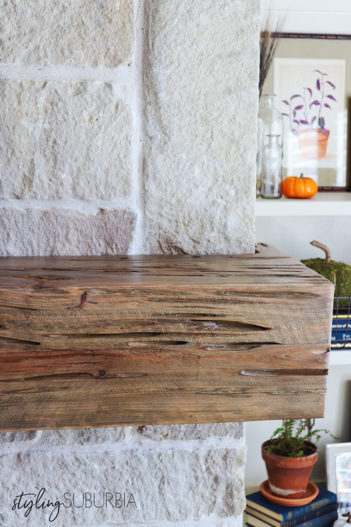 Mantel Makeover – Styling Suburbia