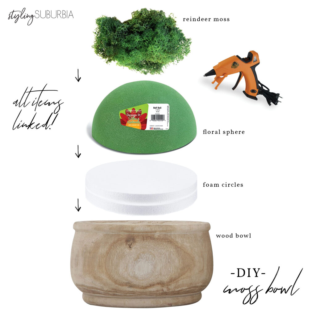Simple Moss Bowl – Styling Suburbia